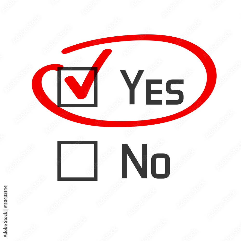 Check Yes Or No