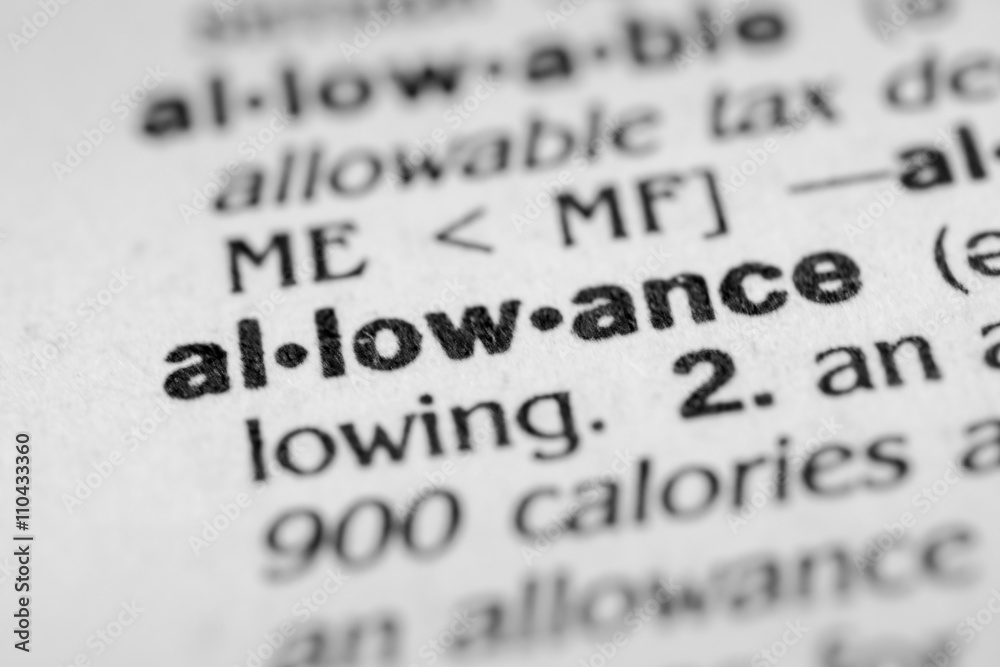 Allowance Stock Photo | Adobe Stock