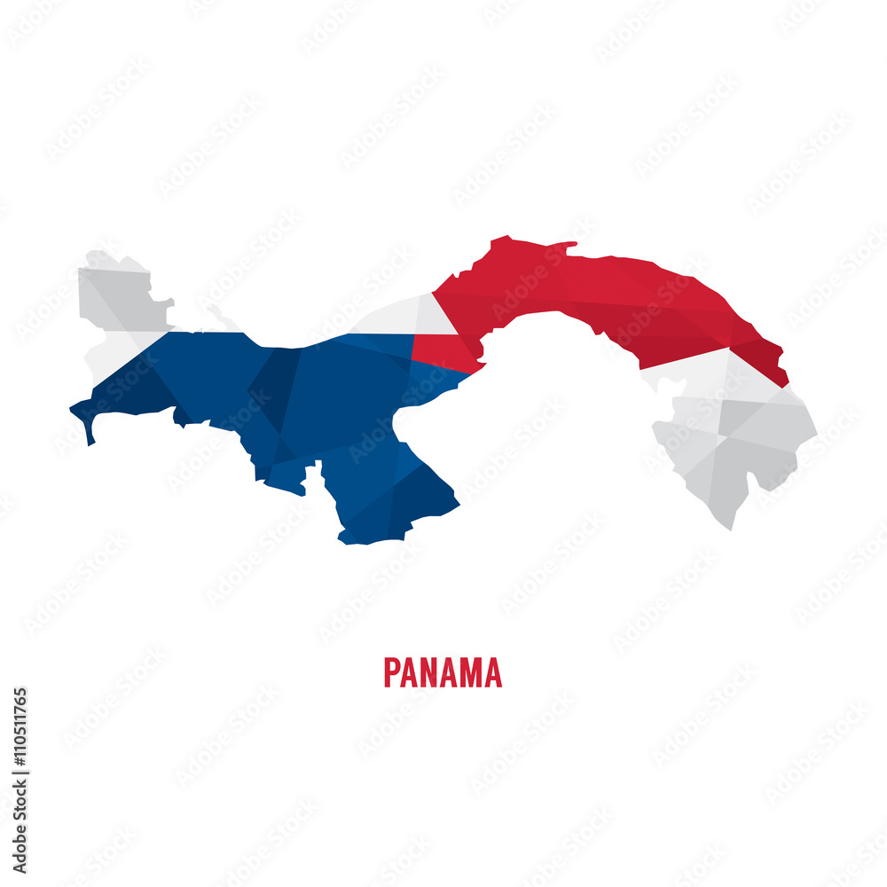 Map of Panama a Vector Illustration. Stock Vector | Adobe Stock
