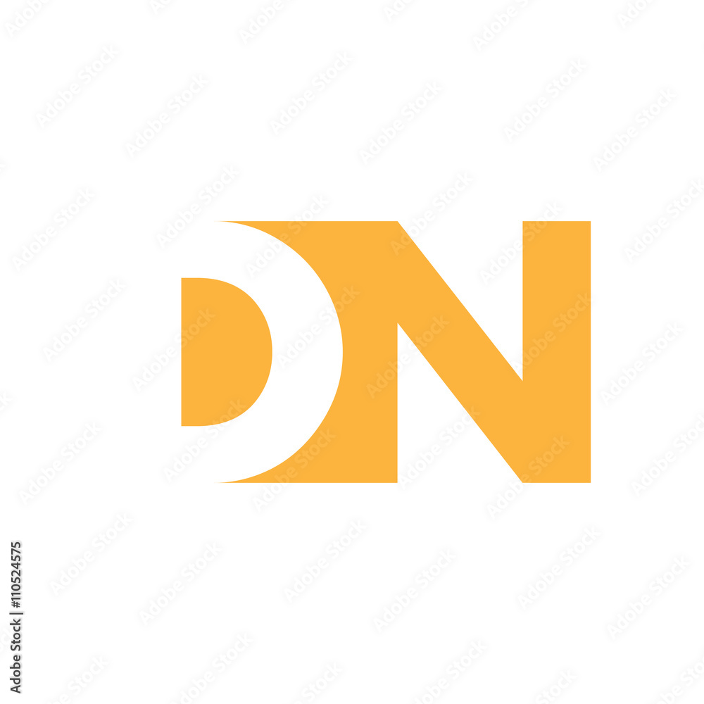 DN Logo | Vector Graphic Branding Letter Element | jpg, eps, path, web ...