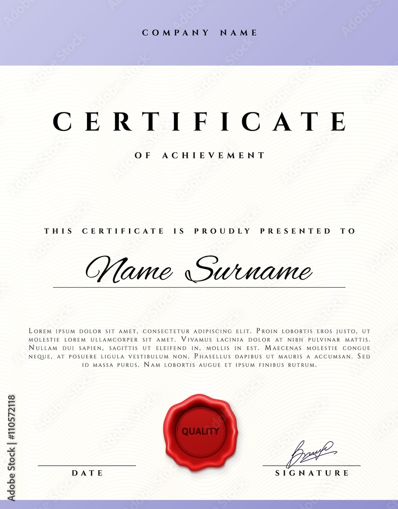 Certificate design. Certificate border. Certificate frame. Certificate ...