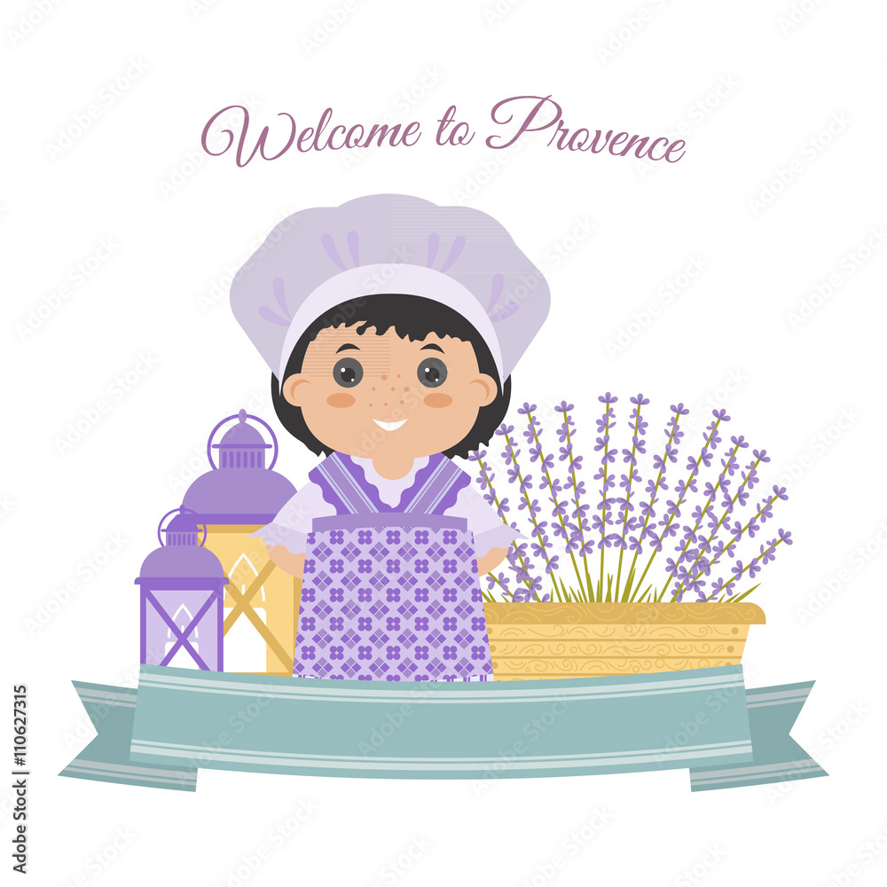Icons vector Provence vector de Stock | Adobe Stock