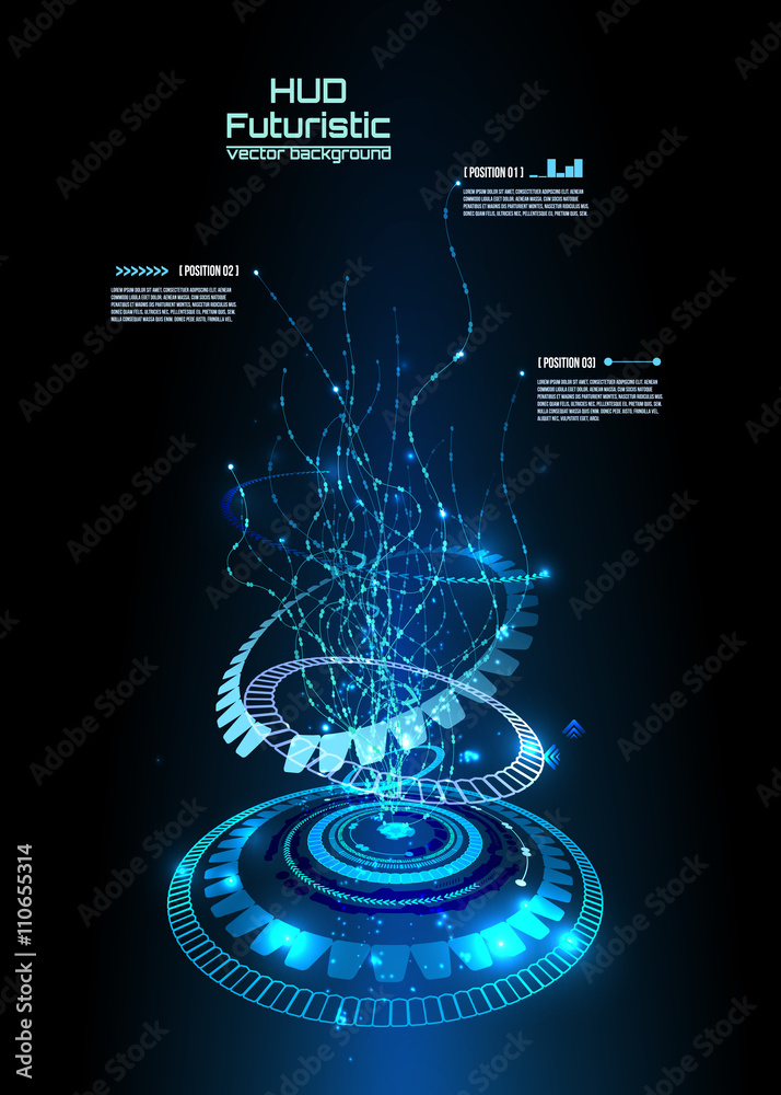 Futuristic Interface Vector