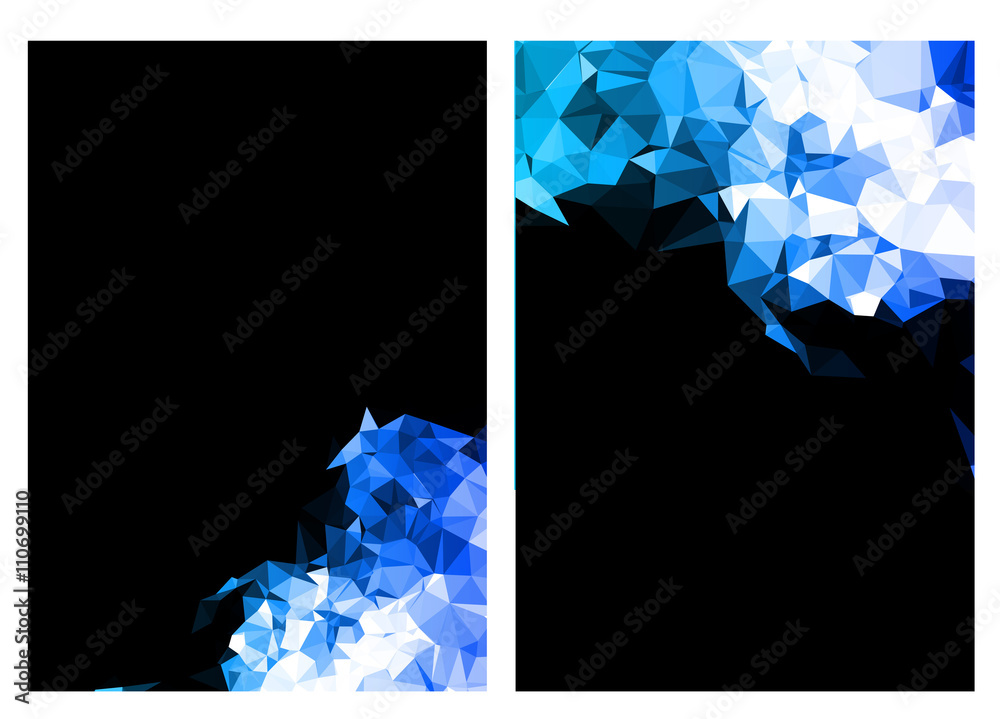 polygon layout paper concept easy editable Stock Vector | Adobe Stock
