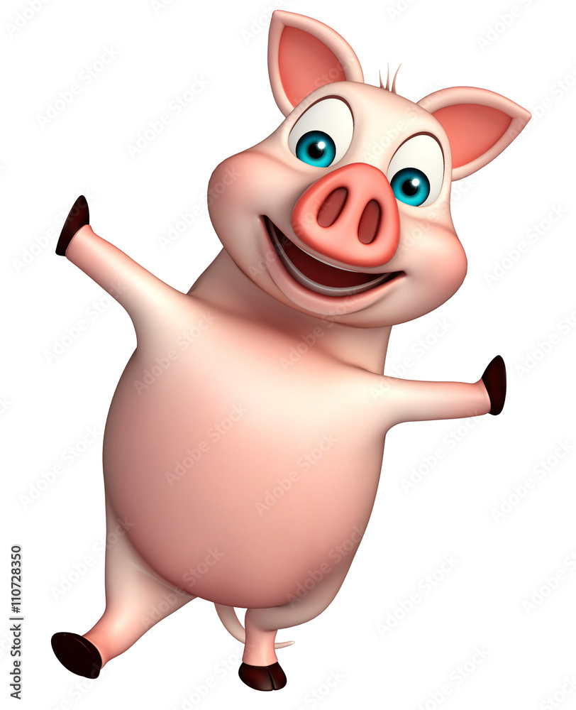 Funny Pigs Cartoon