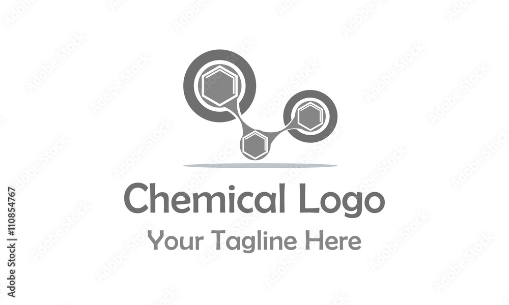 Chemical Logo Design Stock Vector | Adobe Stock