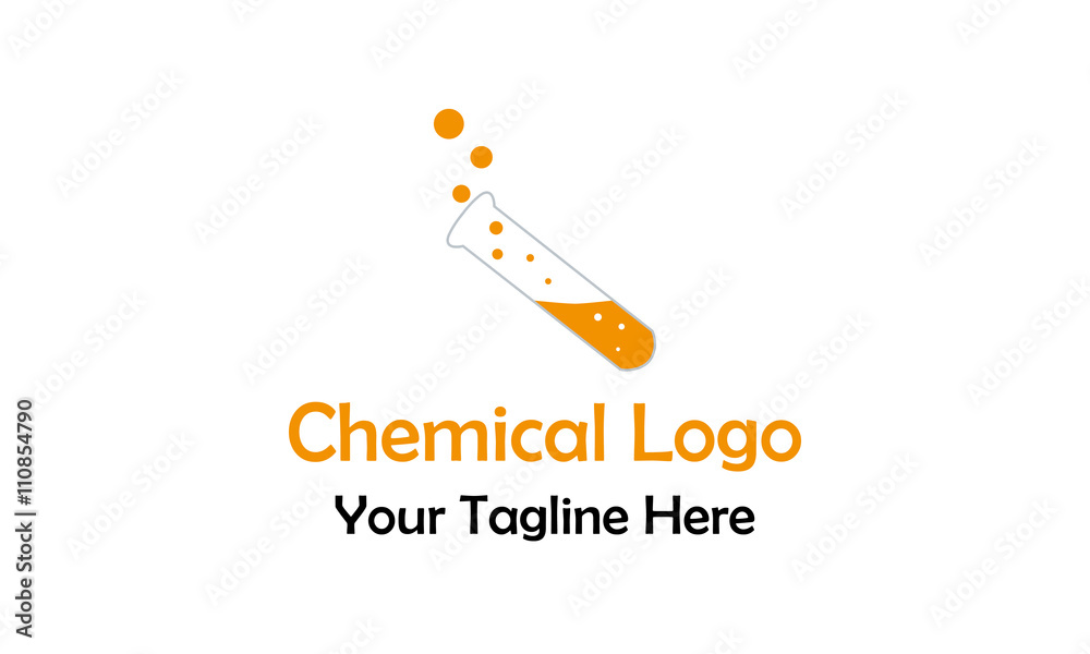Chemical Logo Design Stock Vector | Adobe Stock