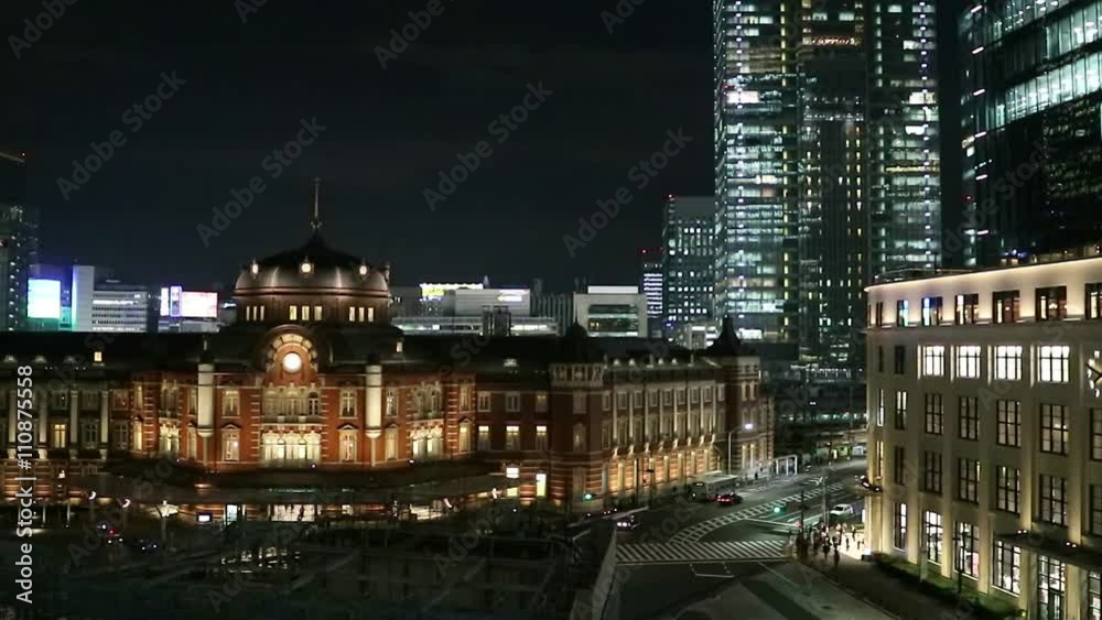 Stockvideon 2016/5/16 Japan Tokyo：In Tokyo the main entrance to the ...