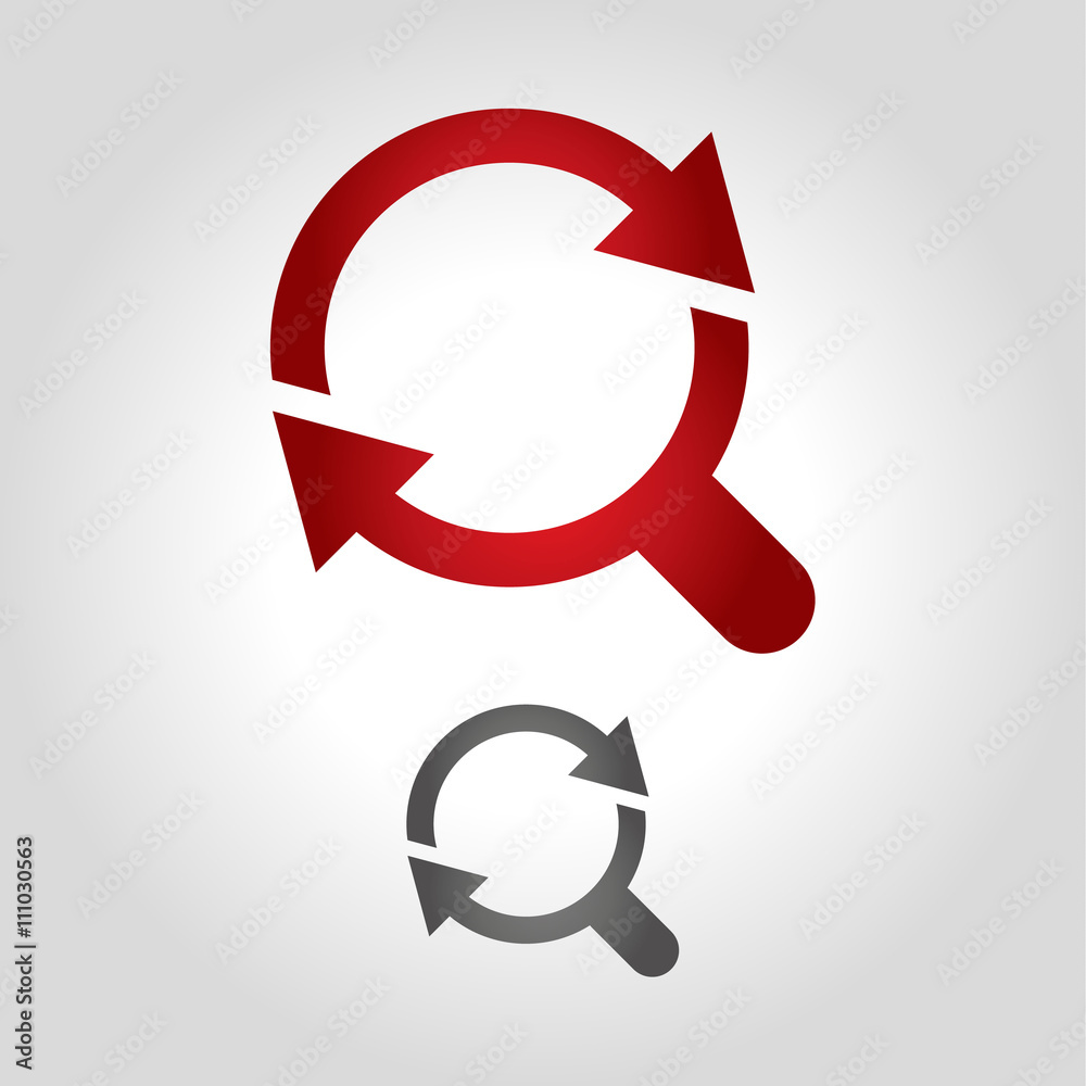 zoom logo, icon and symbol vector illustration Stock Vector | Adobe Stock