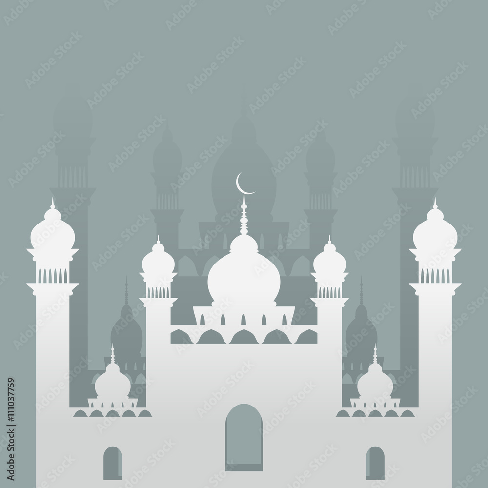 Islamic Minarets And Domes