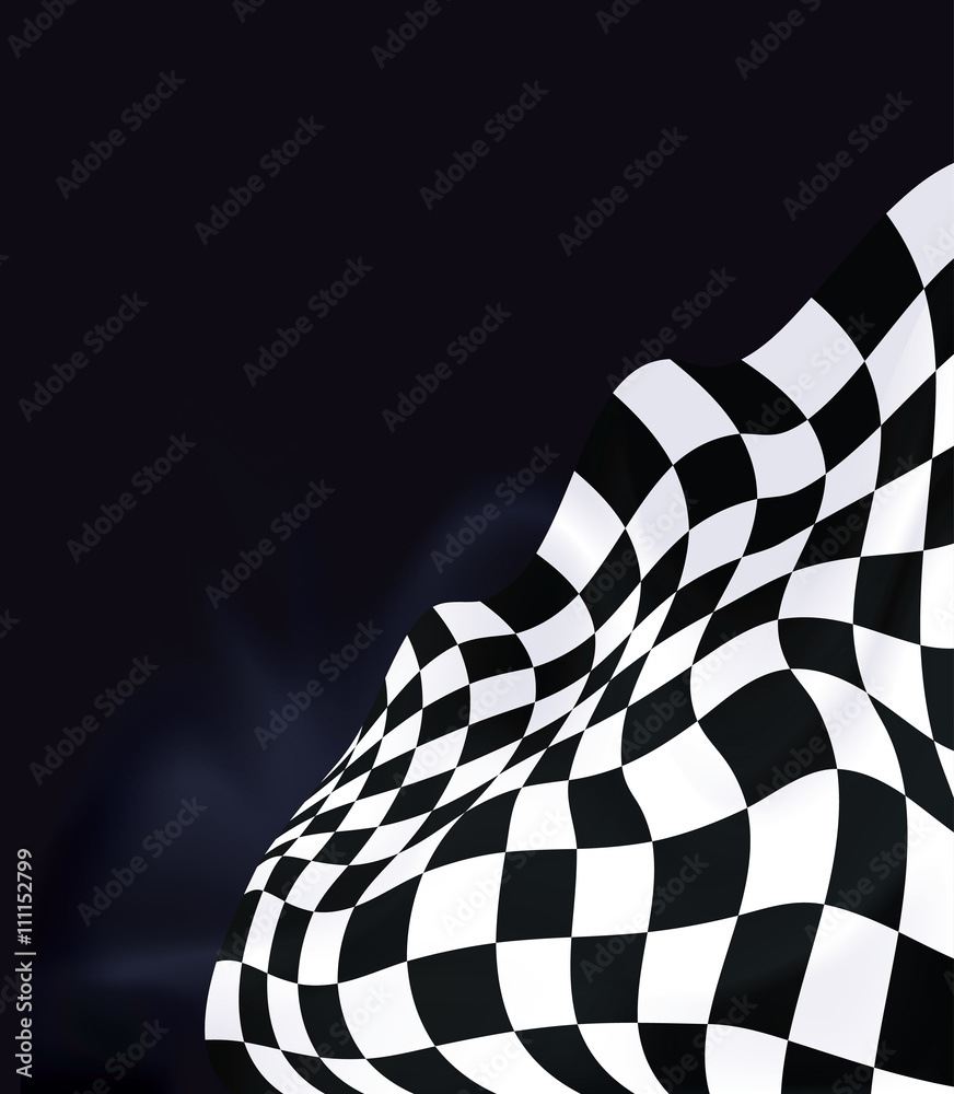 checkered flag background race flag design Stock Vector | Adobe Stock