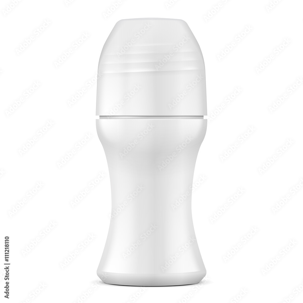 Roll On Antiperspirant Deodorant White Illustration Isolated On White ...