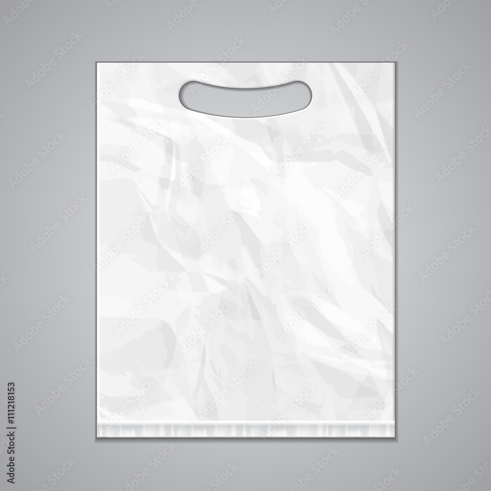 Plastic Bag Design Vector