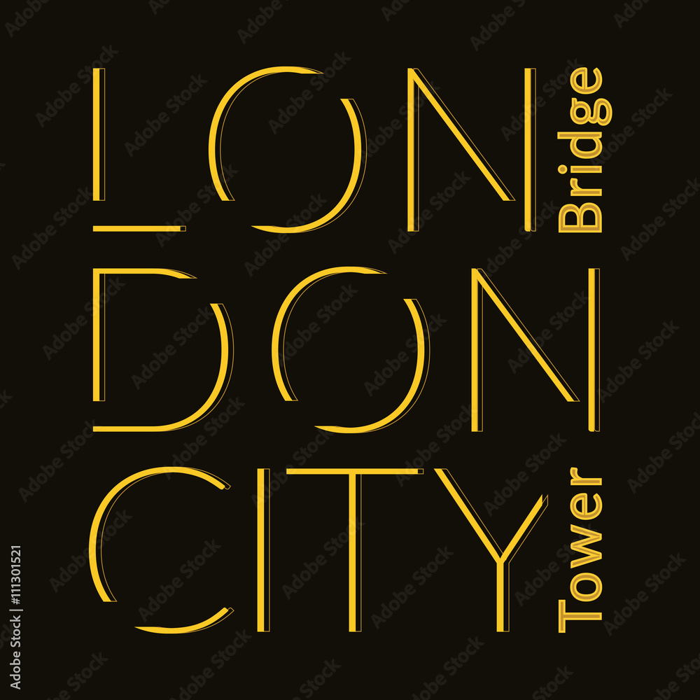 London city Typography Graphics. Fashion printing design for sportswear ...