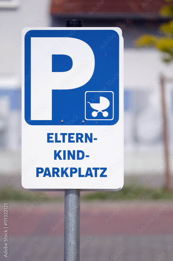Eltern Kind Parkplatz