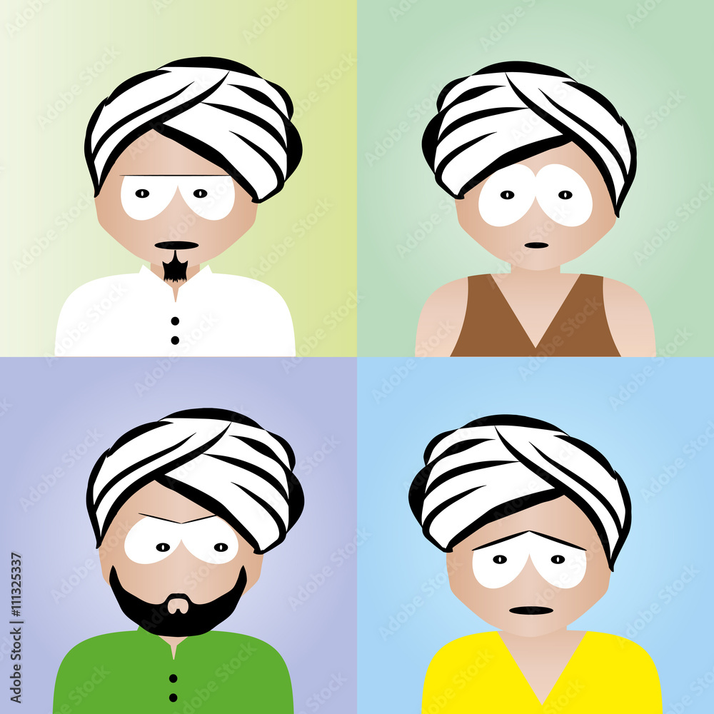 cartoon people Stock Vector | Adobe Stock