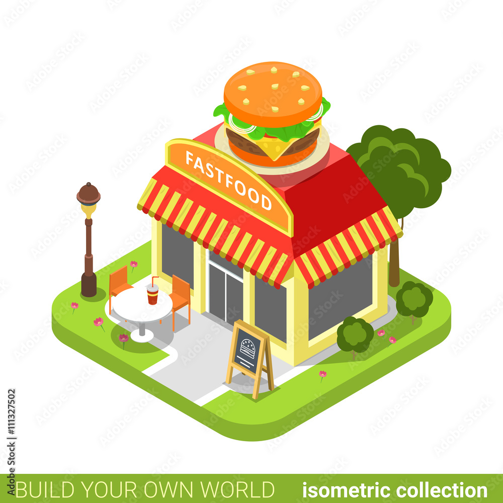 Restaurant Building Clip Art