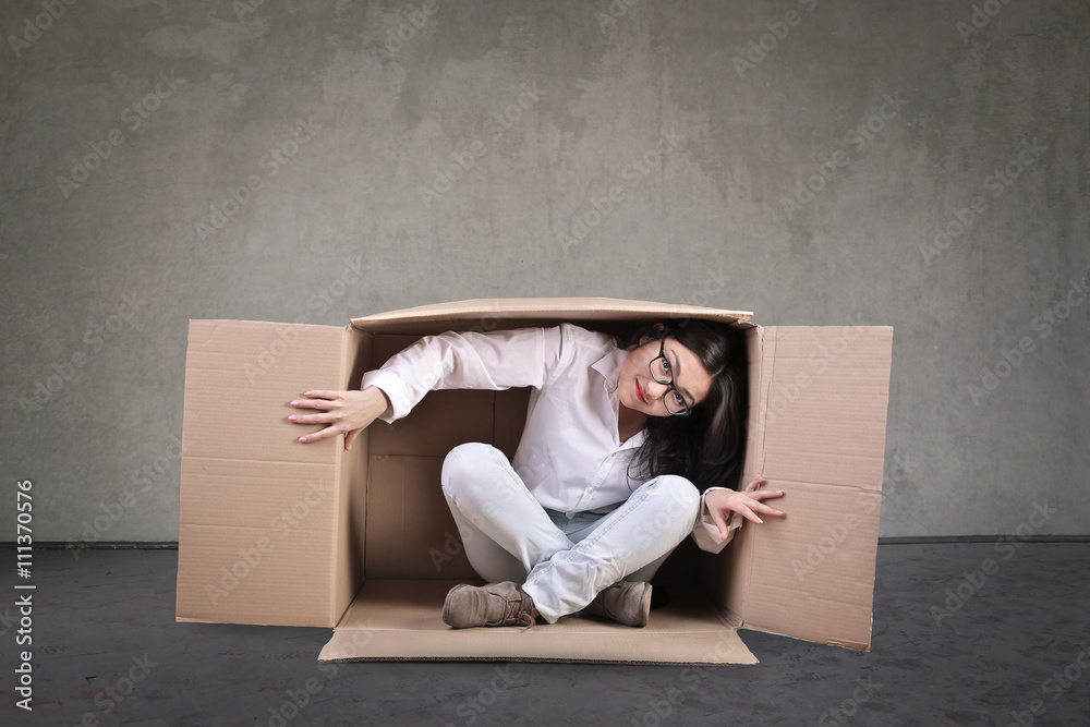 Inside the box Stock Photo | Adobe Stock
