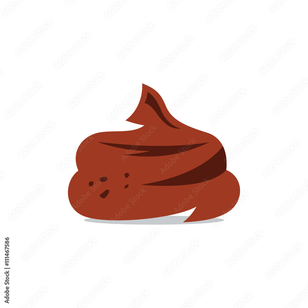 Vector Processed food, Shit Cartoon Illustration. Stock Vector | Adobe ...