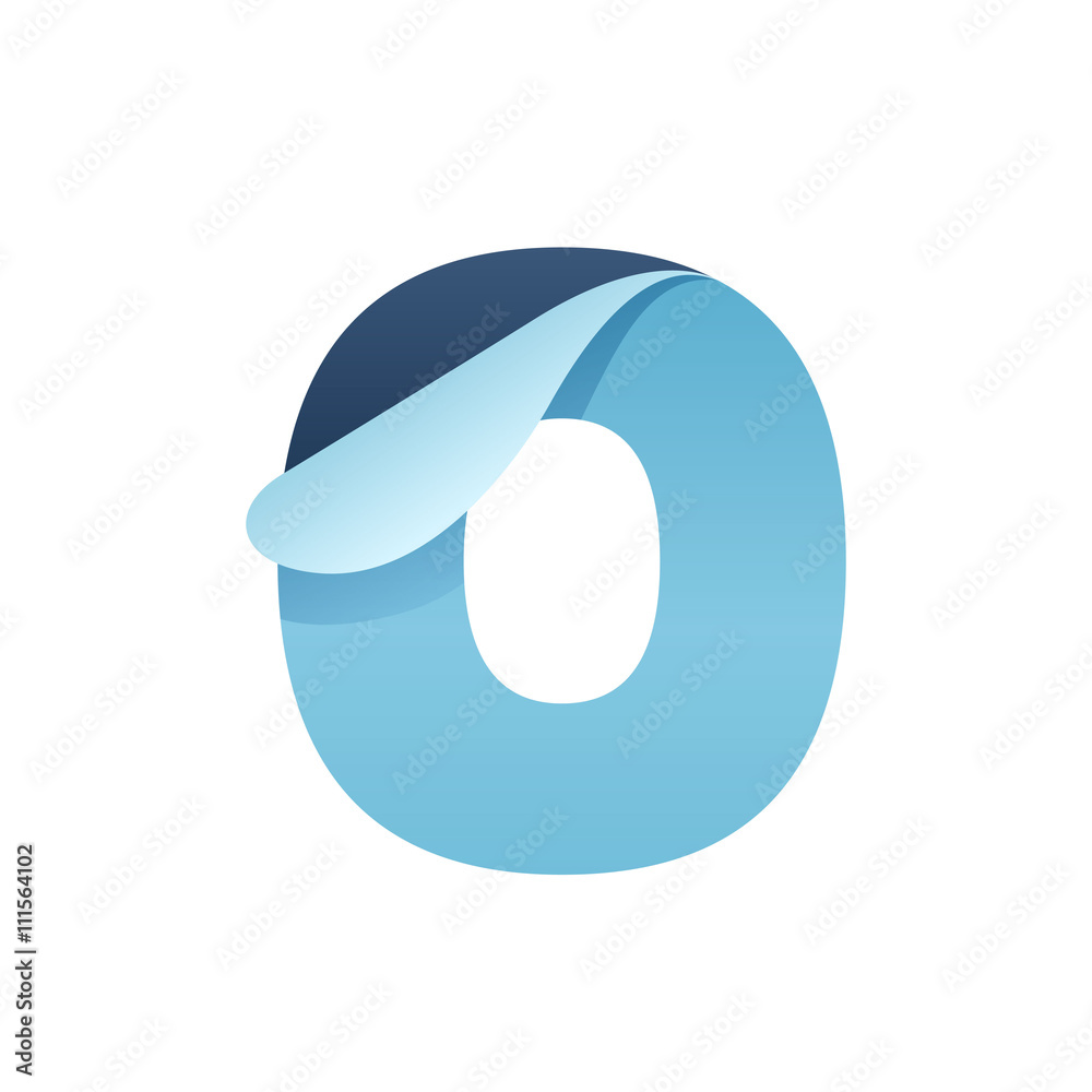 O paper letter with folded corner. Stock Vector | Adobe Stock