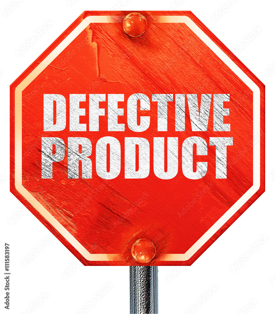 Defective Sign