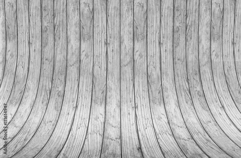 Wood wall curve texture background. Abstract curved construction made ...