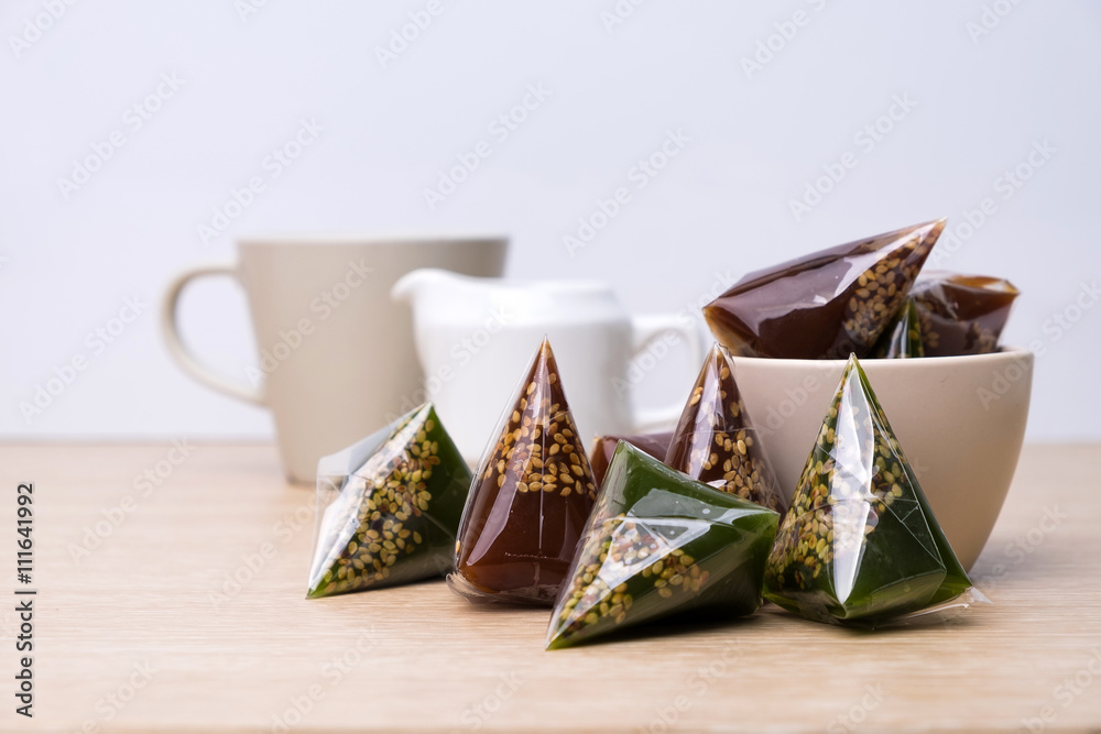 Kalamae in tea cup Stock Photo | Adobe Stock