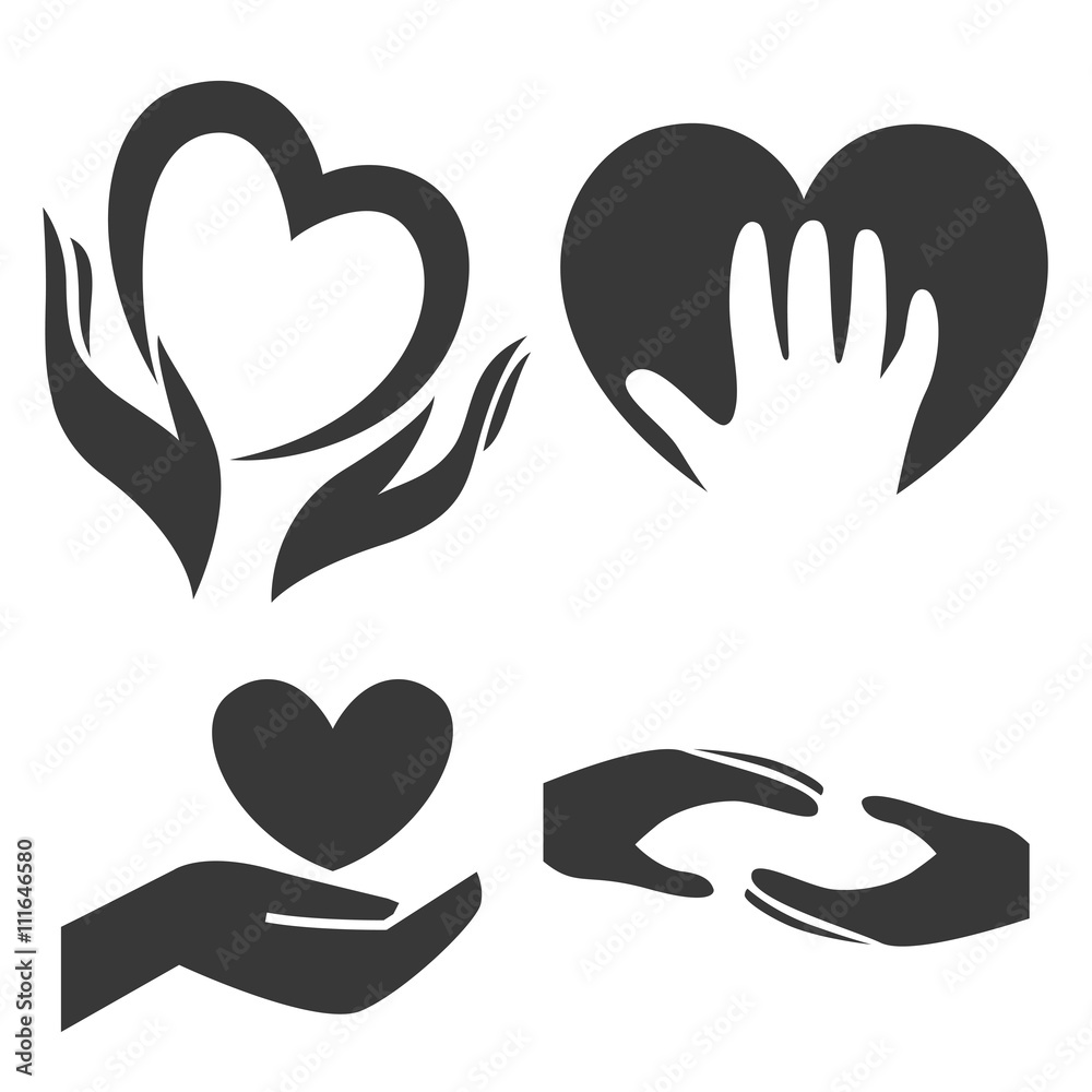 Charity Hand Icon
