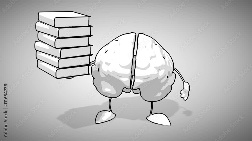 Vidéo Stock Brain - computer animation | Adobe Stock