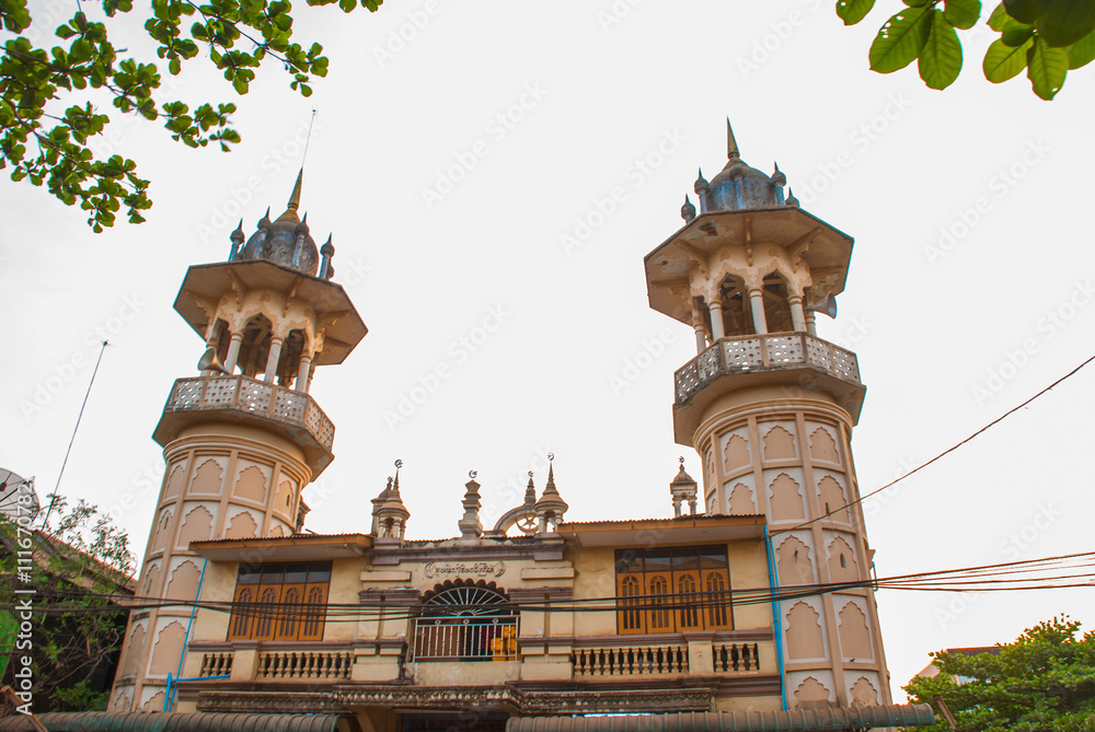 Muslim mosque. Bago in Myanmar. Burma. Stock Photo | Adobe Stock