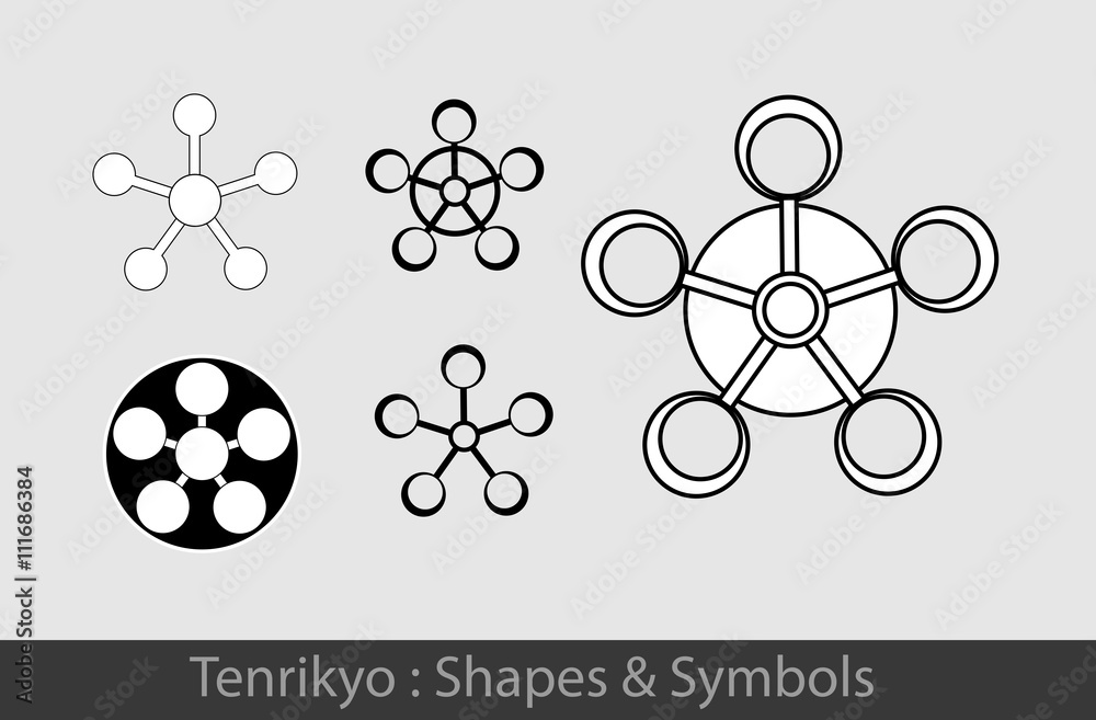 Tenrikyo Symbols Stock Vector | Adobe Stock