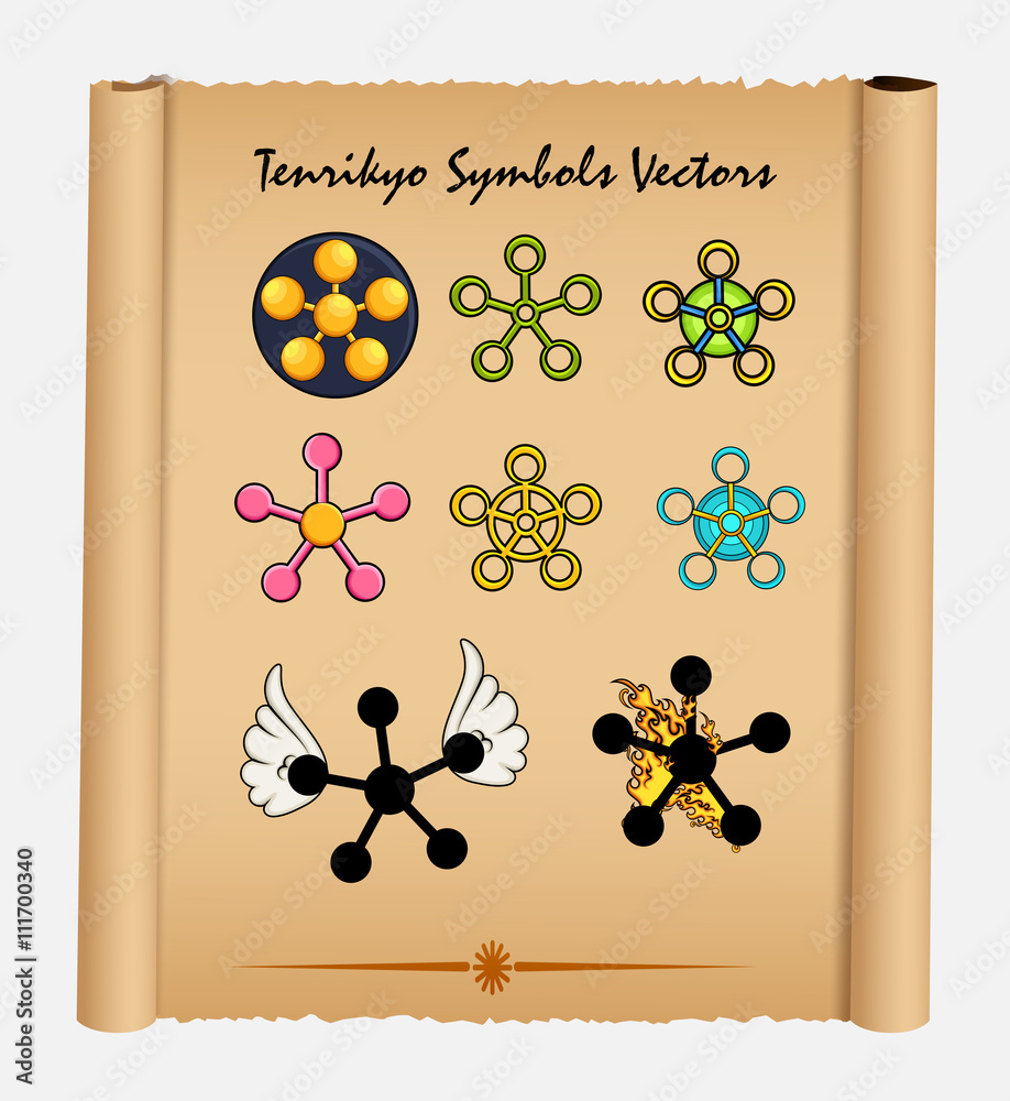 Variety of Tenrikyo Symbols Stock Vector | Adobe Stock