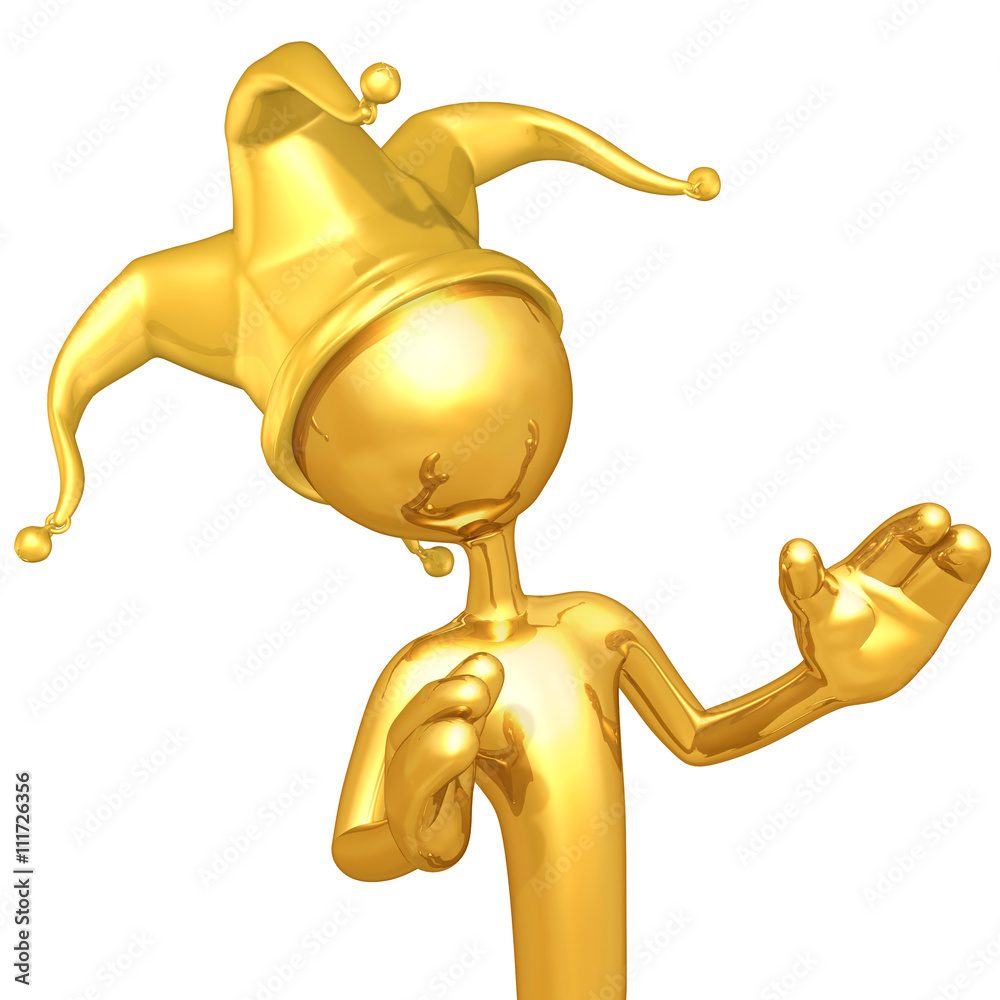 Ilustração do Stock: Jester Character | Adobe Stock