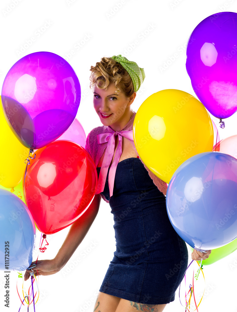 Pin Up Happy Birthday