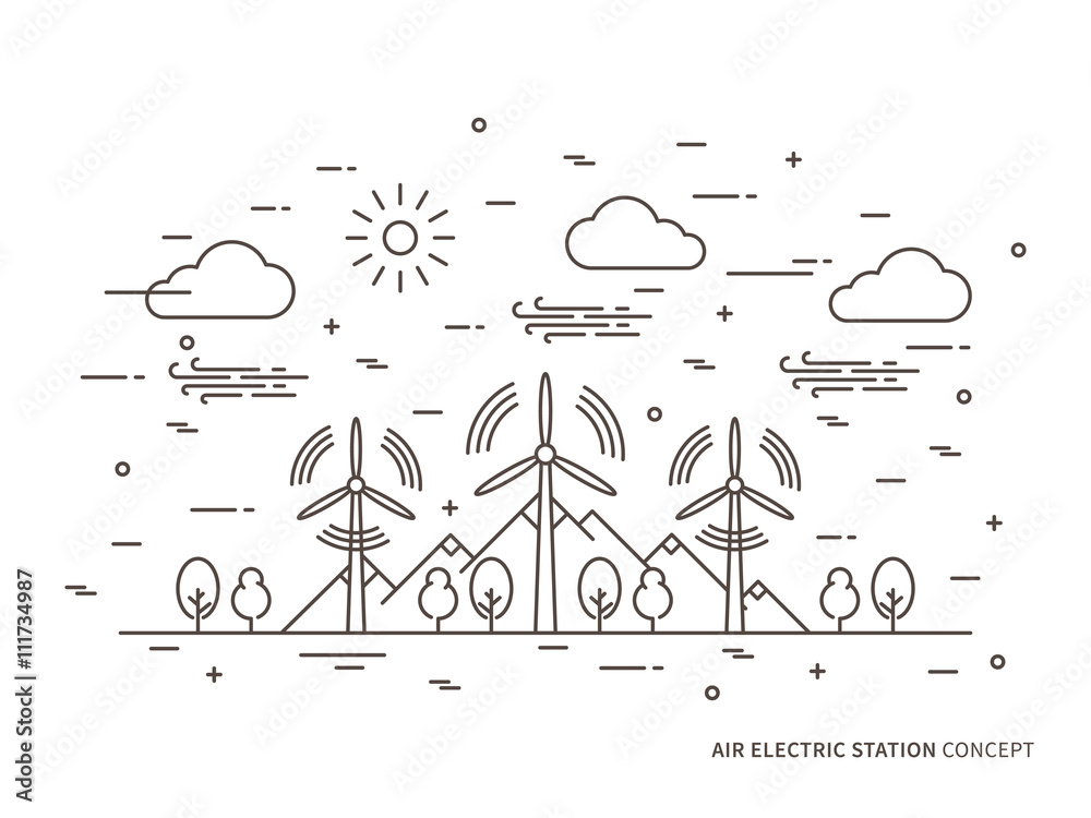Wind Graphic Design