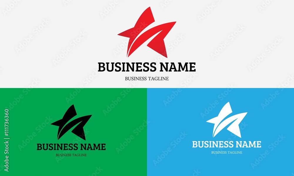 star vector logo and business concepts Stock Vector | Adobe Stock