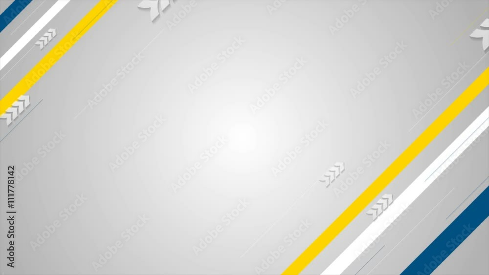 Minimal tech motion background with arrows. Seamless loop graphic ...