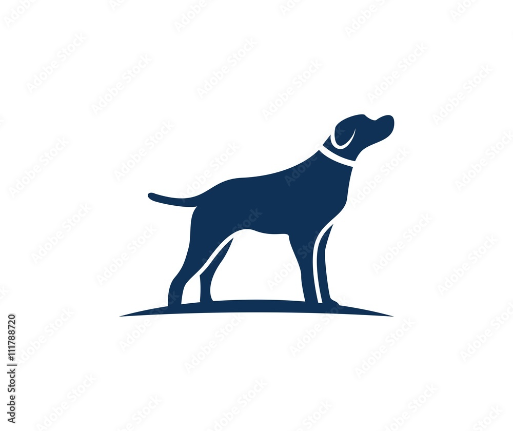 Dog logo Stock Vector | Adobe Stock