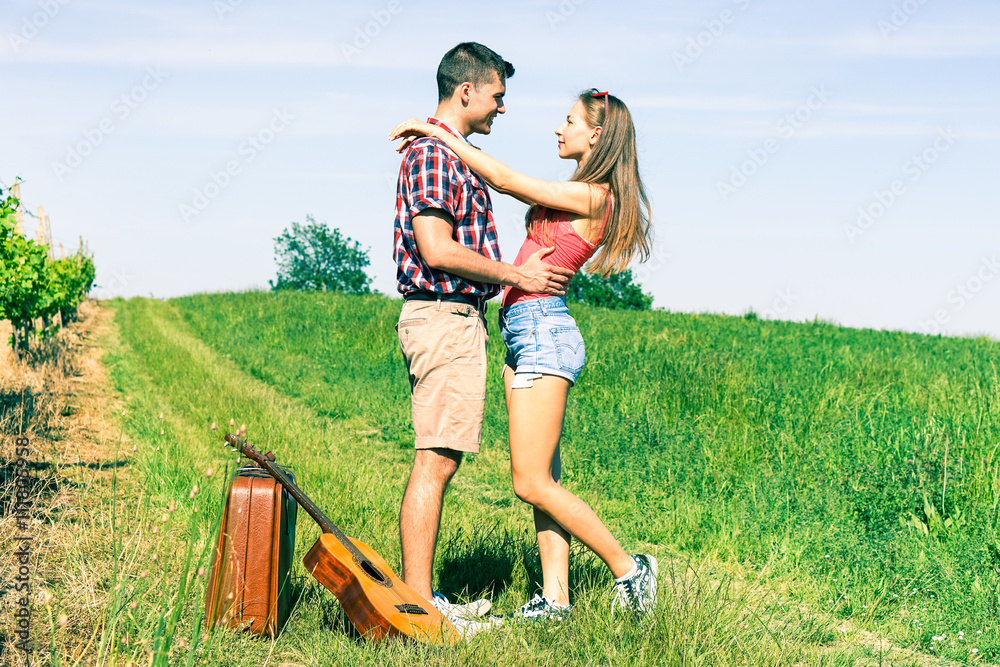 Country Couple Love