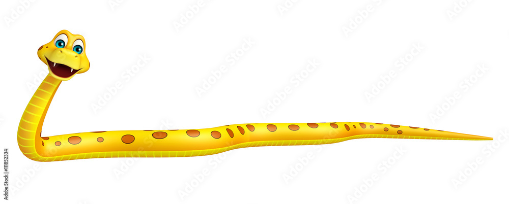 fun walk Snake cartoon character Stock Illustration | Adobe Stock