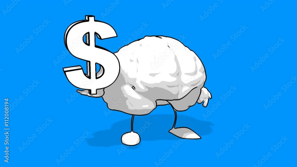 Brain - computer animation Stock Video | Adobe Stock