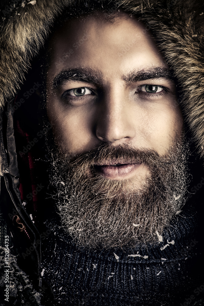 winter man foto de Stock | Adobe Stock