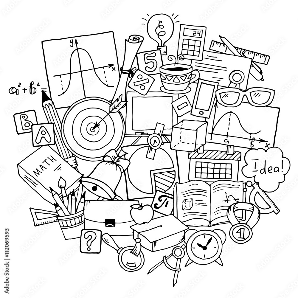 Math Doodle Art
