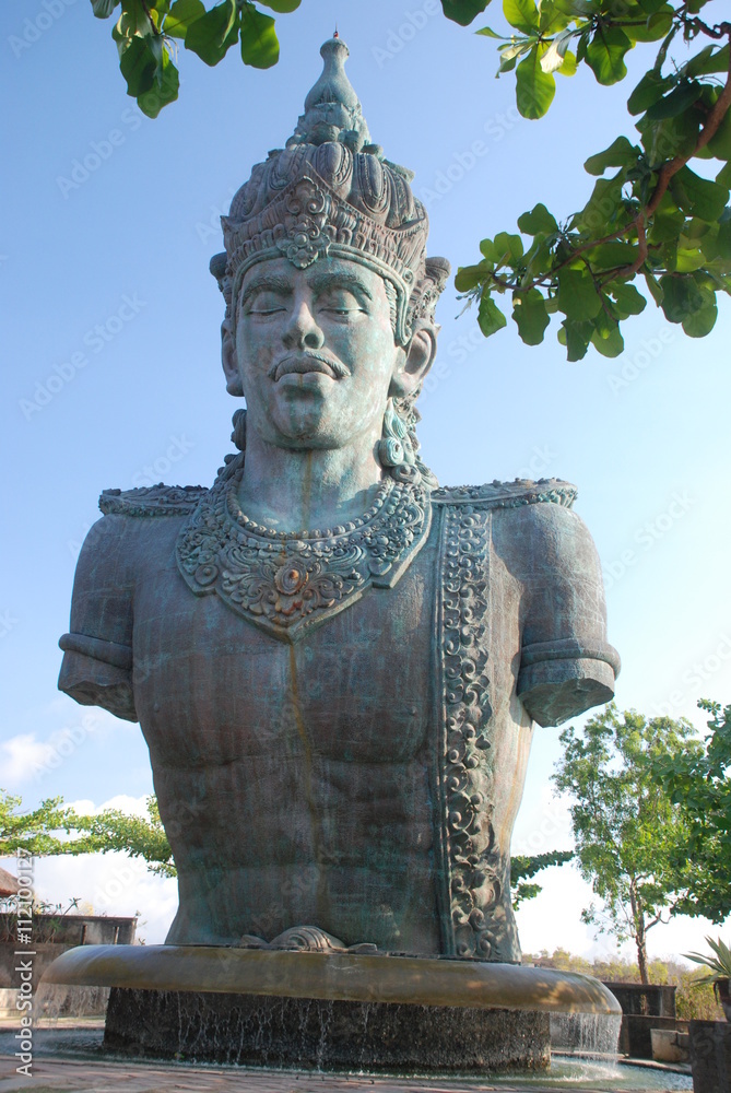 Garuda Wisnu Kencana statue in GWK cultural park Bali, Indonesia Stock ...