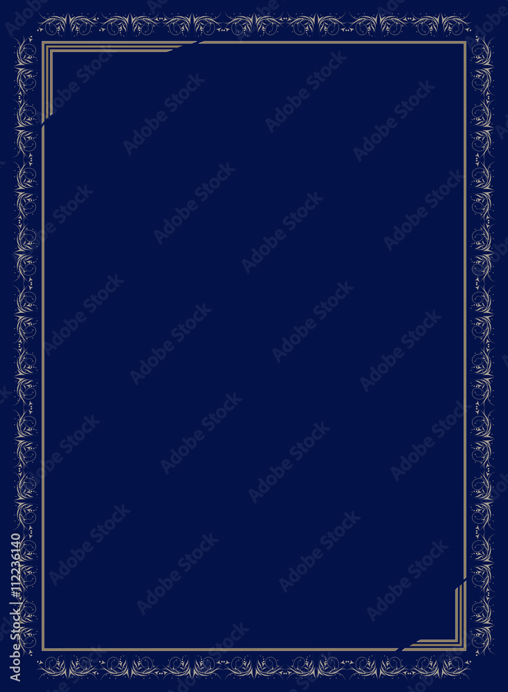 Border frame vector illustration Stock Vector | Adobe Stock