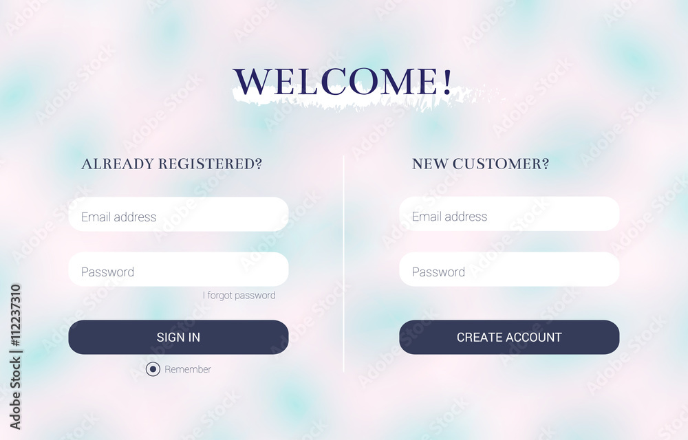 Online Registration Form Design