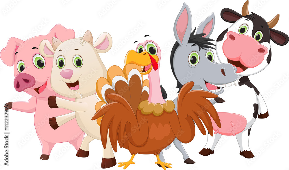 Real Farm Animals Together