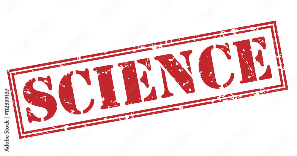 science red stamp on white background Stock Illustration | Adobe Stock