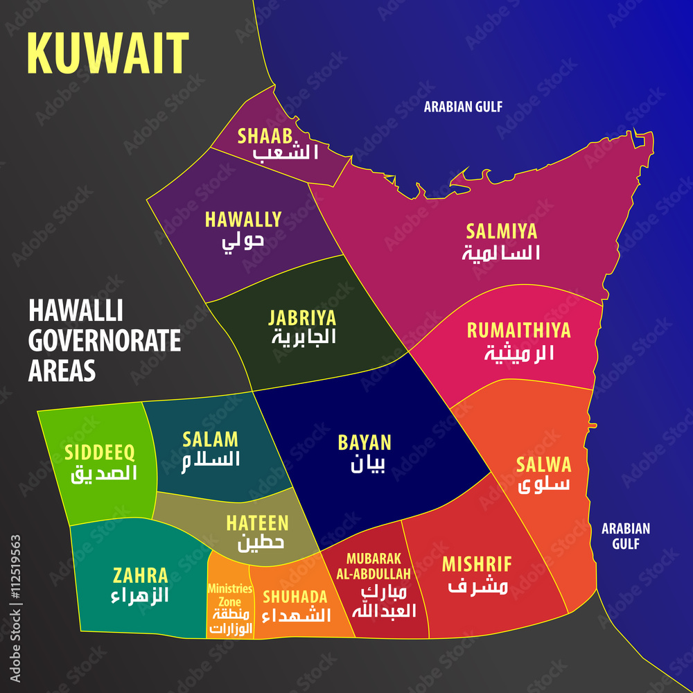 Area Of Kuwait