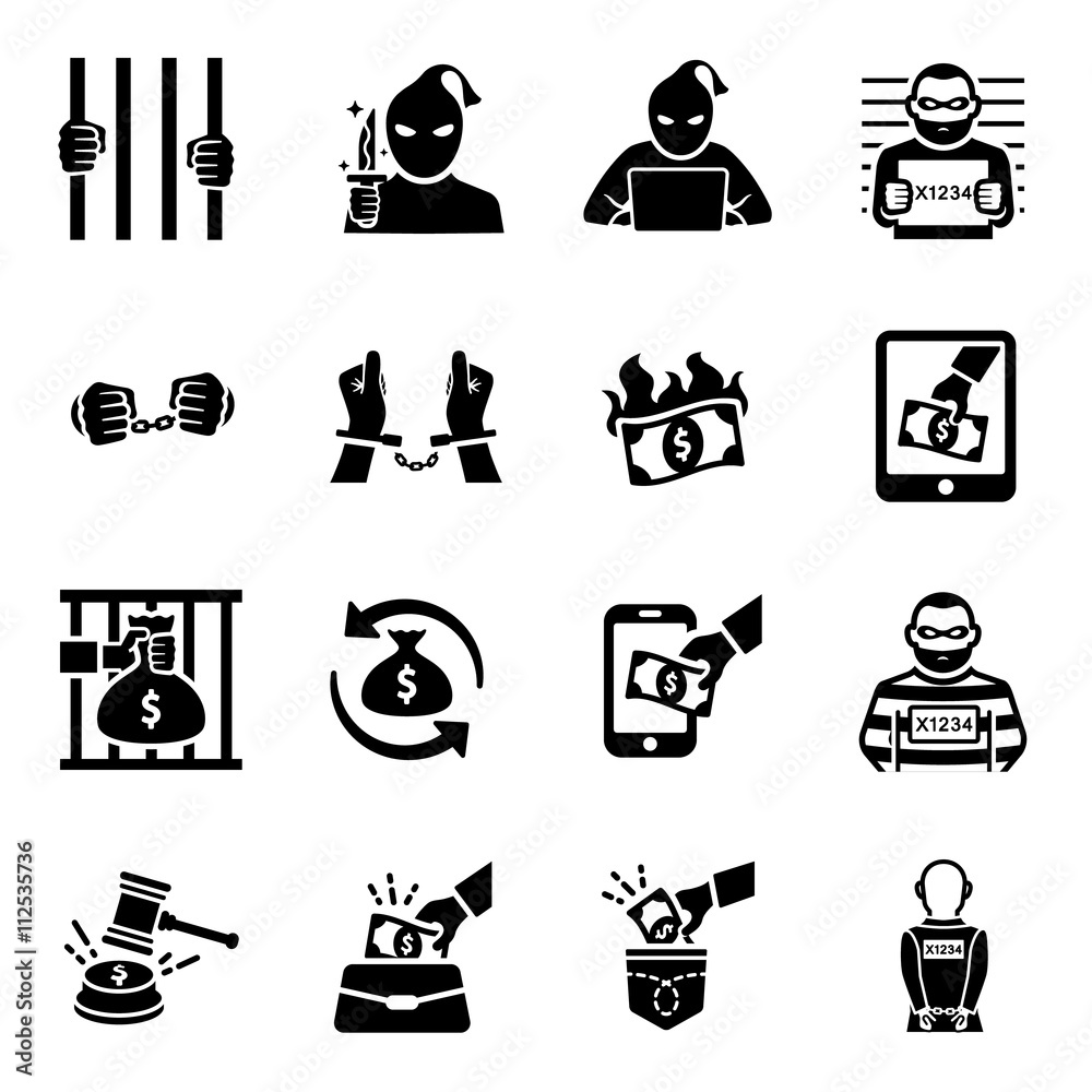 Thief Icon Vector
